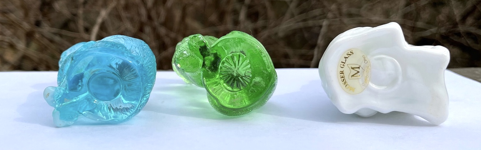 Mosser Cats Buyers Guide: Vintage Mosser Sitting Cats – Glass Kitties