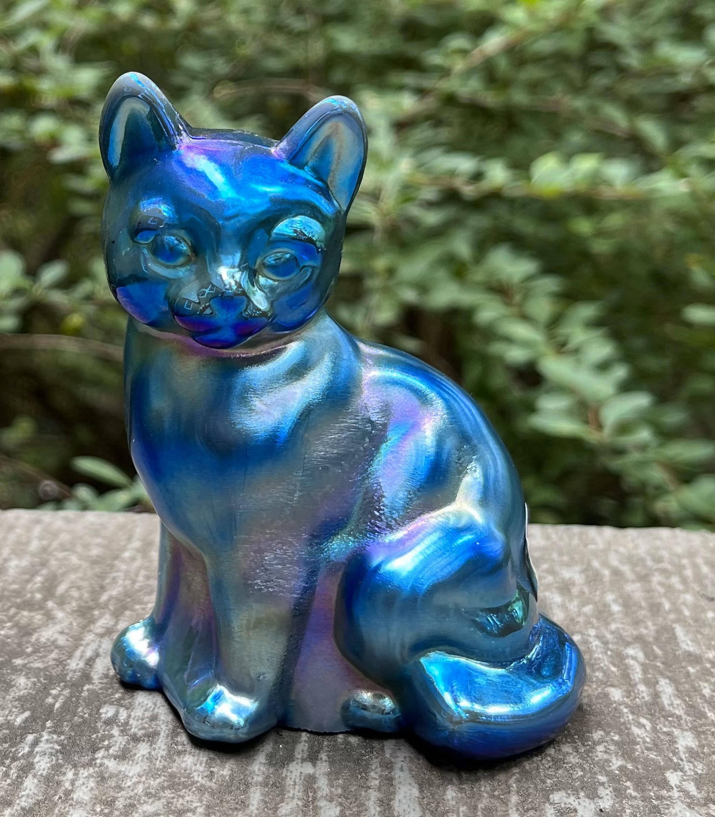 Fenton Glass Cat Figurines – Collectible Fenton Cats | Glass Kitties ...